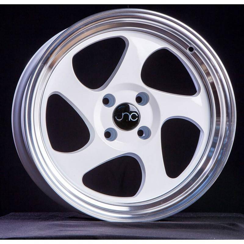 JNC Wheels Rim JNC034 White Machined Lip 16x8 4x100 ET25 JNC Wheels Rim JNC034 White Machined Lip 16x8 4x100 ET25