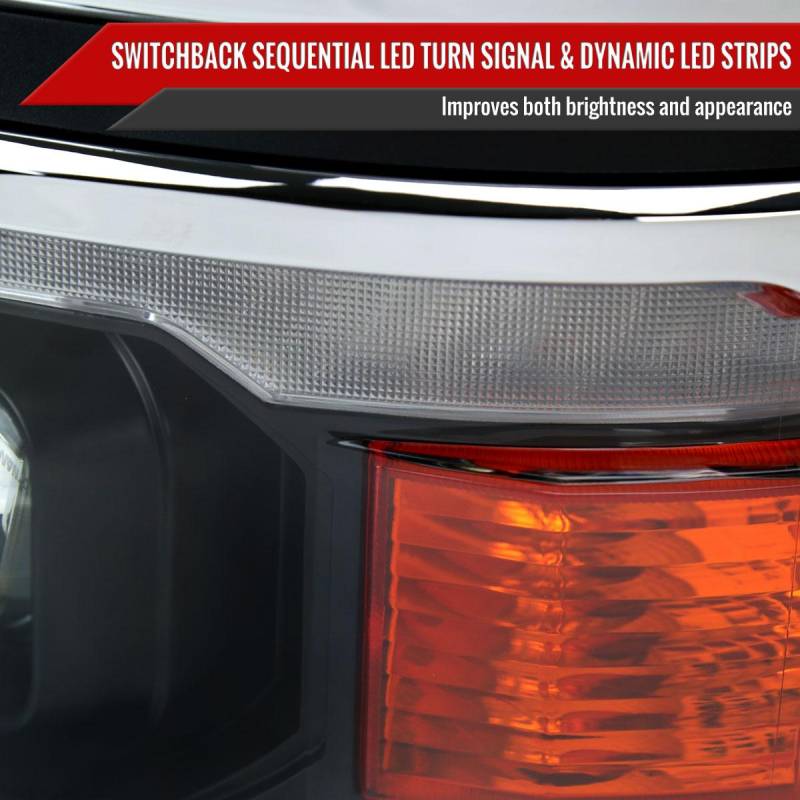 Spec-D 2014-2015 Chevrolet Silverado 1500 Switchback Sequential LED Bar ...