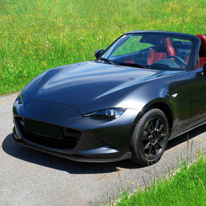Spec-D 2016-2021 Mazda Miata MX-5 Matte Black 3PC Front Bumper Lip ...
