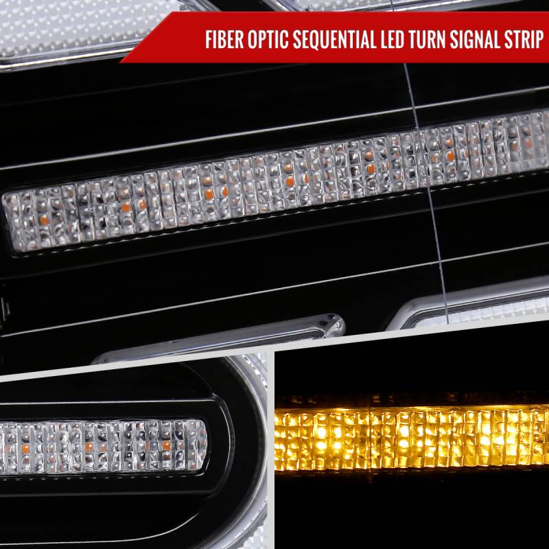 Spec-D 2007-2014 Toyota FJ Cruiser Full LED Projector Headlights with ...