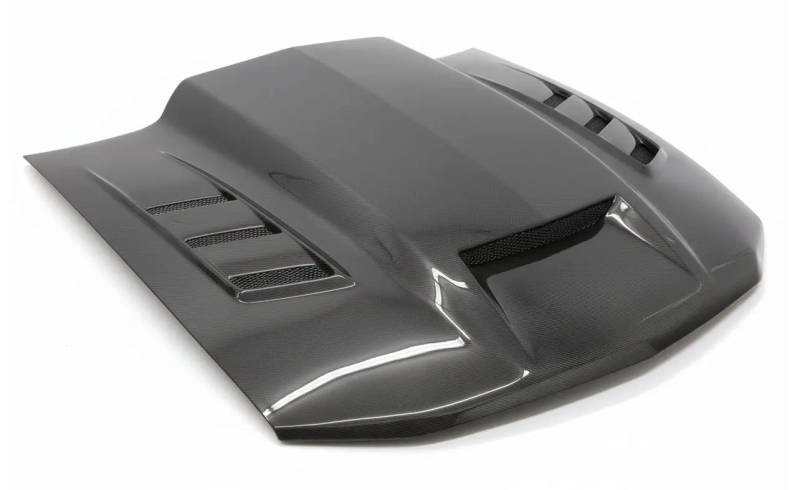 VIS Racing Carbon Fiber Hood Terminator Style for Ford MUSTANG 2DR 10-12