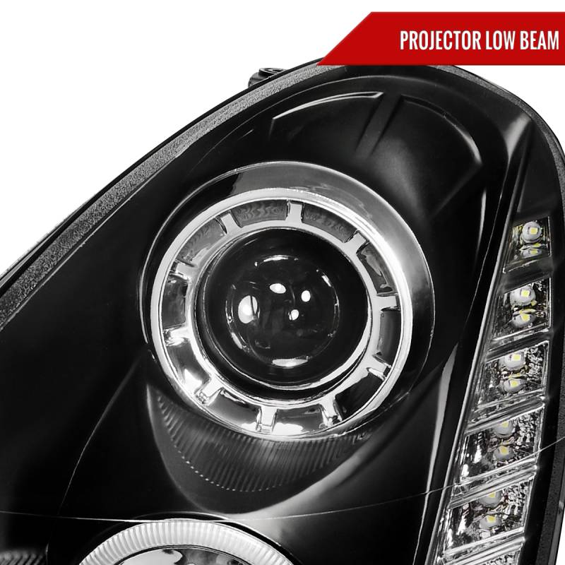 Spec-D 2005-2006 Infiniti G35 Sedan Halo Projector Headlights w/ SMD ...